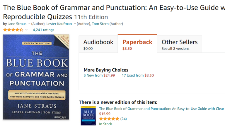 10 English Grammar Books For Writers in 2022