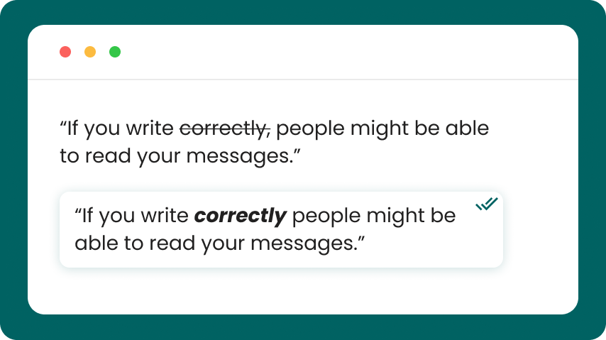 Free Sentence Correction